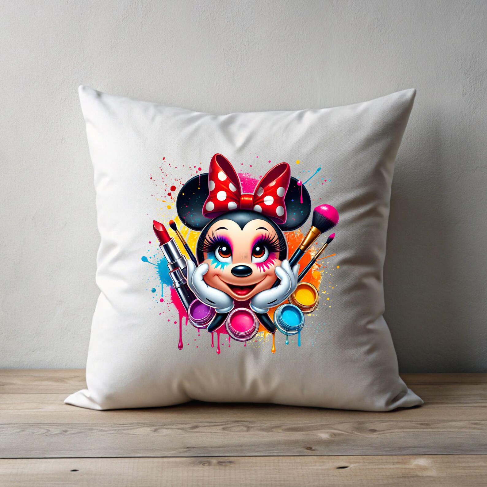 Minnie 5 PNG Mouse Splash and Watercolor Png Minnie Transparent PNG ...