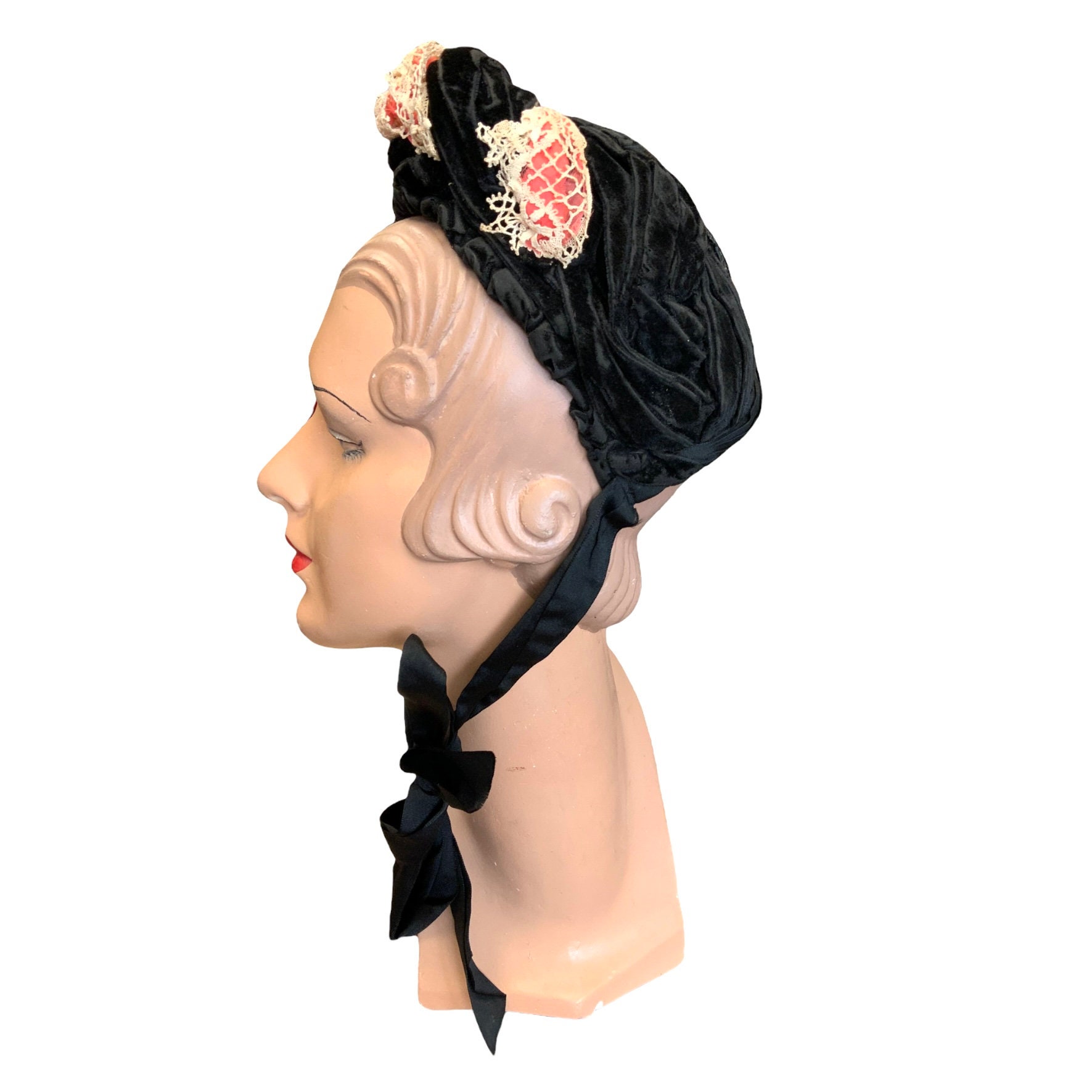 Victorian Bonnet Circa 1880's - Etsy