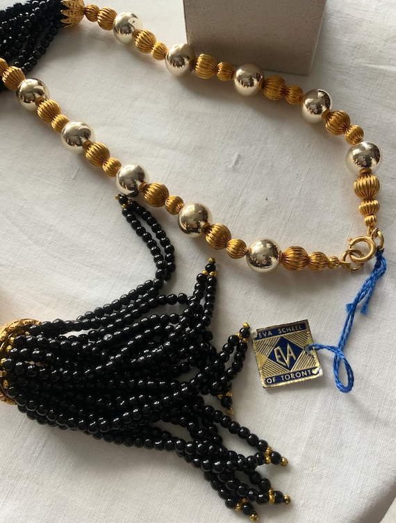 Eva Scheel Of Toronto, 1920's Revival Sautoir Necklac… - Gem