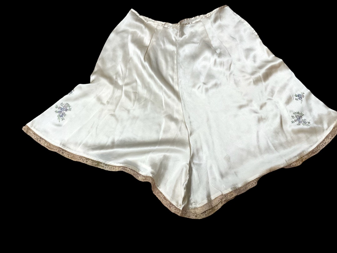 1920’s Charmeuse Silk Tap Pants, 29” Waist - Etsy