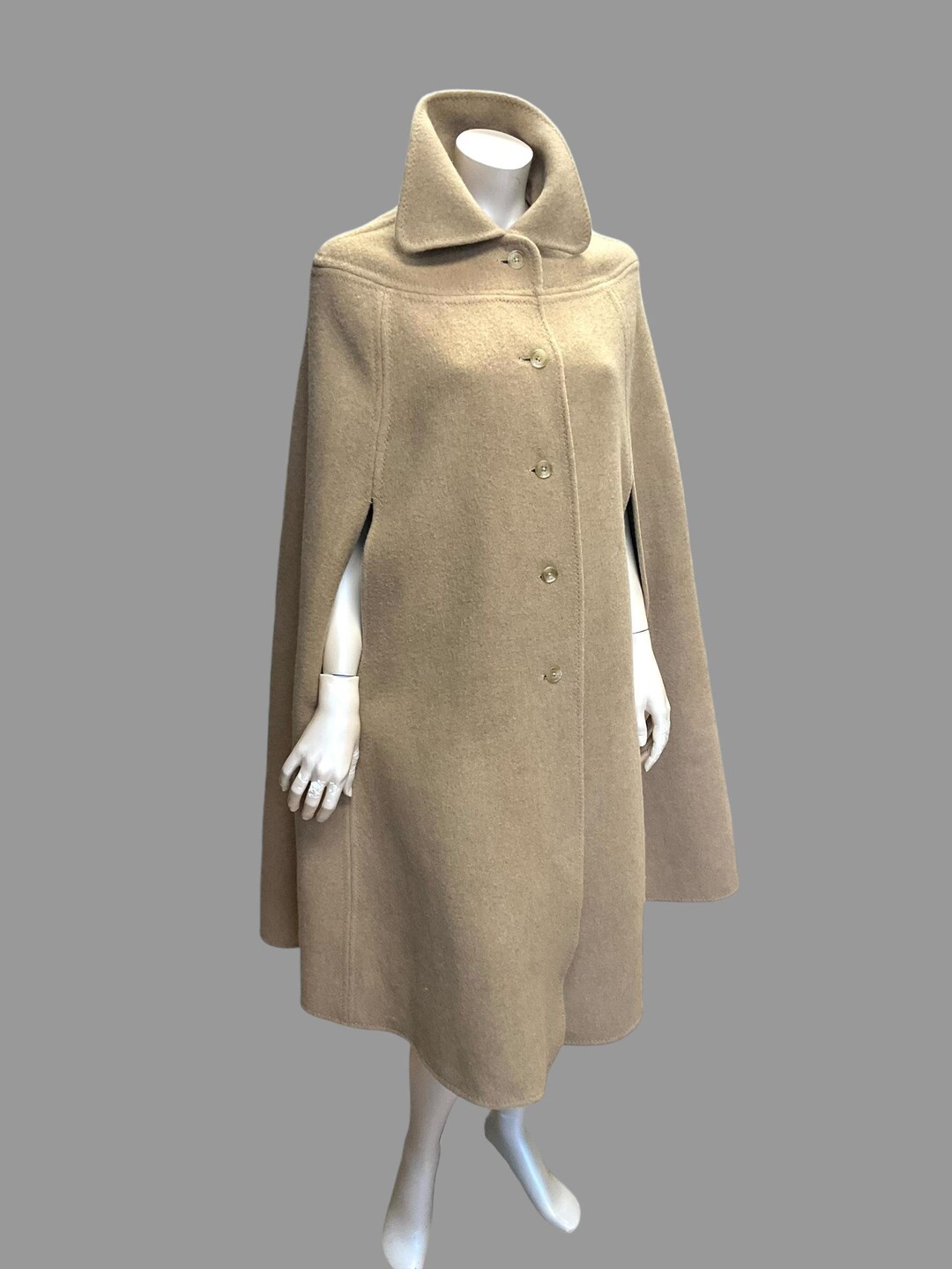 1960/70s Stunning Reversible Wool Cape by Wetherall S/M - Etsy