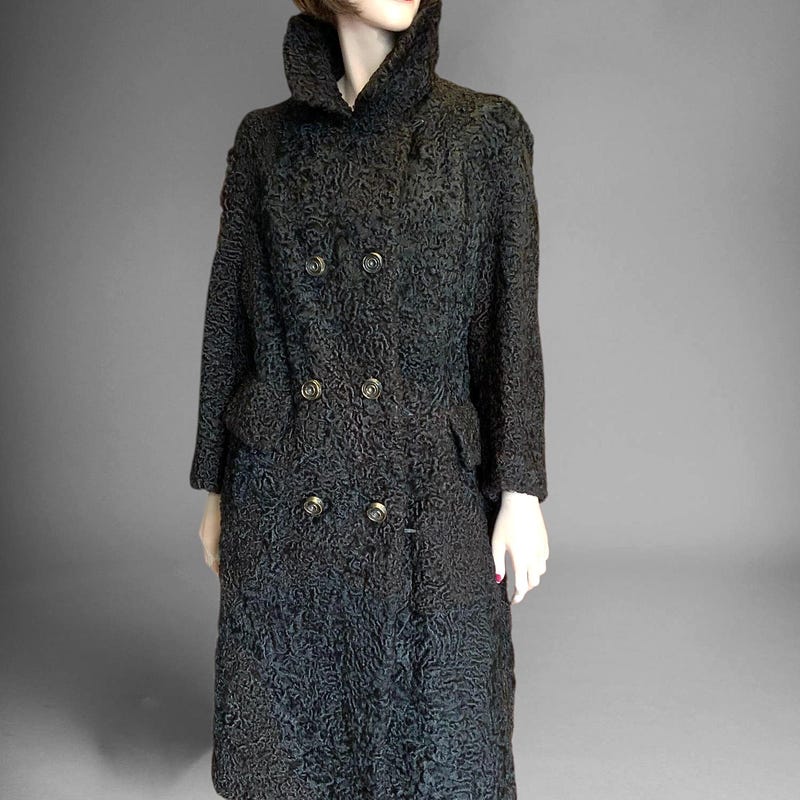 Astrakhan Coat - Etsy