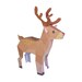 Reindeer Printable 3D DIY Paper Toy - Etsy