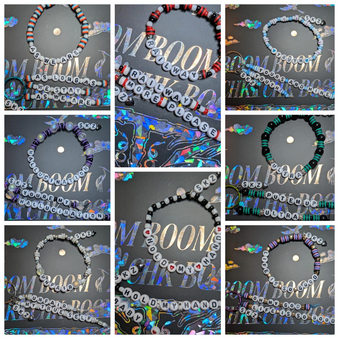 Stray Kids Solo Song Concert Friendship Bracelets and Keychains - Etsy