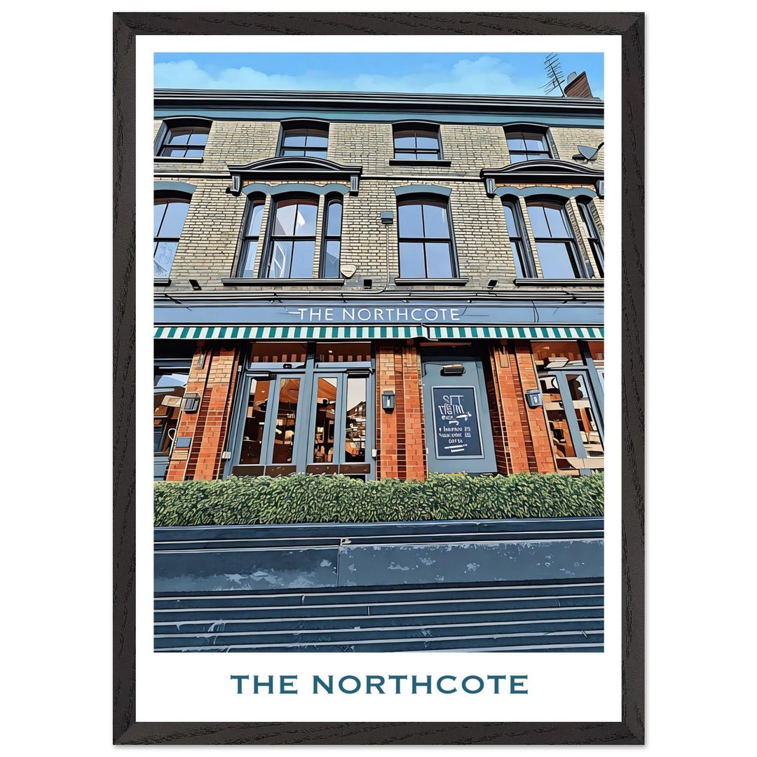 The Northcote (clapham Junction) Pub Print - Etsy