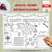 Printable Axolotl Birthday Placemat for Girls, Axolotl Birthday ...