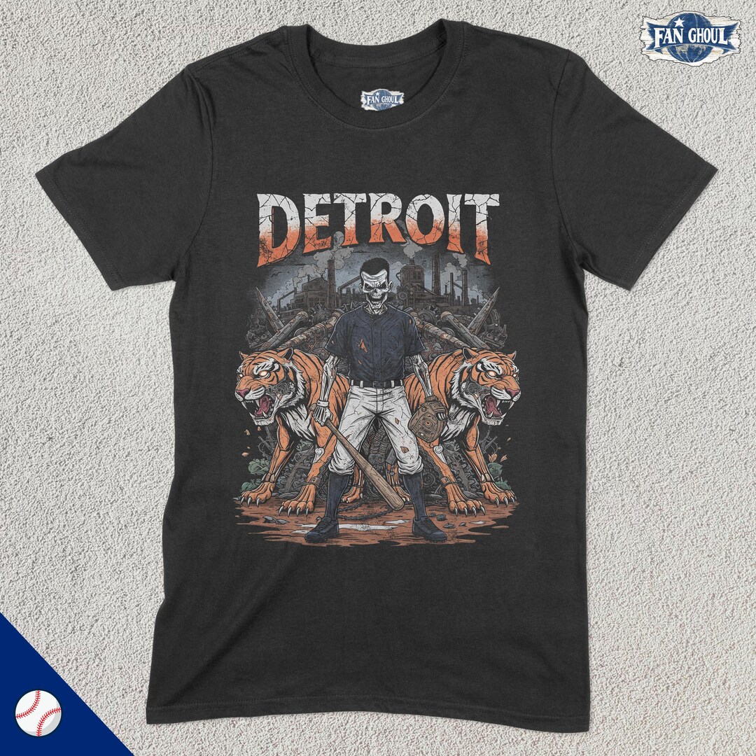 Detroit Baseball Shirt, Michigan Baseball, Sports Team Clothing ...