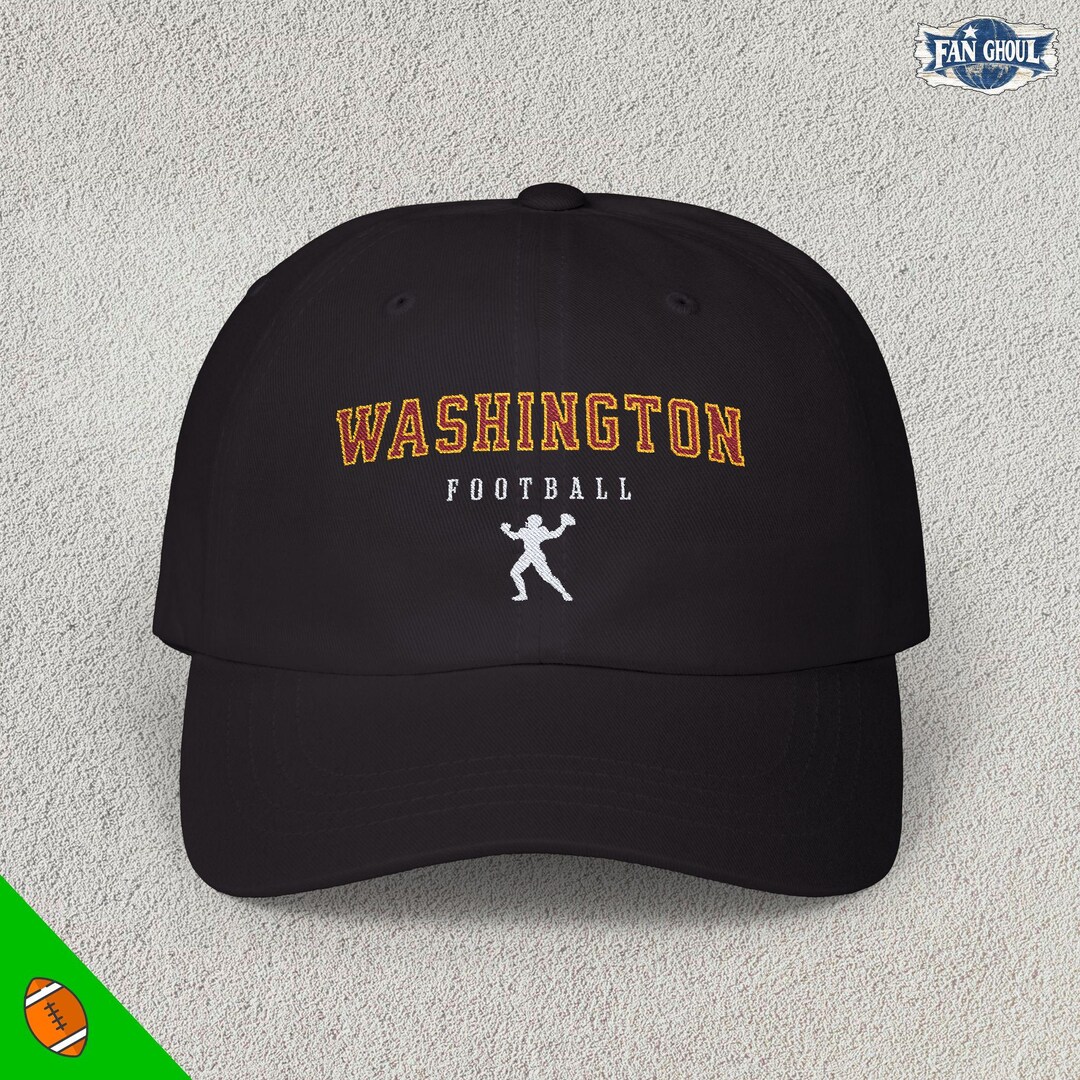 Washington Football Embroidered Classic Dad Cap - Sports Fan Apparel ...