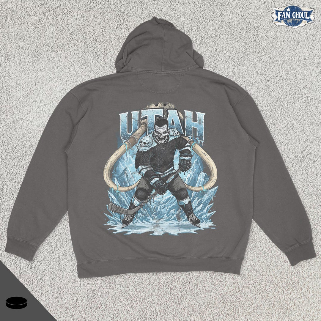 Utah V2 Hockey Hoodie, American Sports Sweater, Sports Club Clothing ...