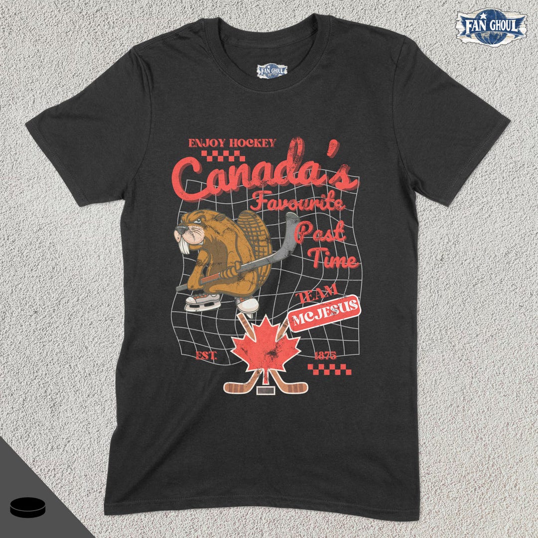 Canada Hockey Shirt, Retro Team Sports Tee, Canadian Sports, Hockey Fan ...