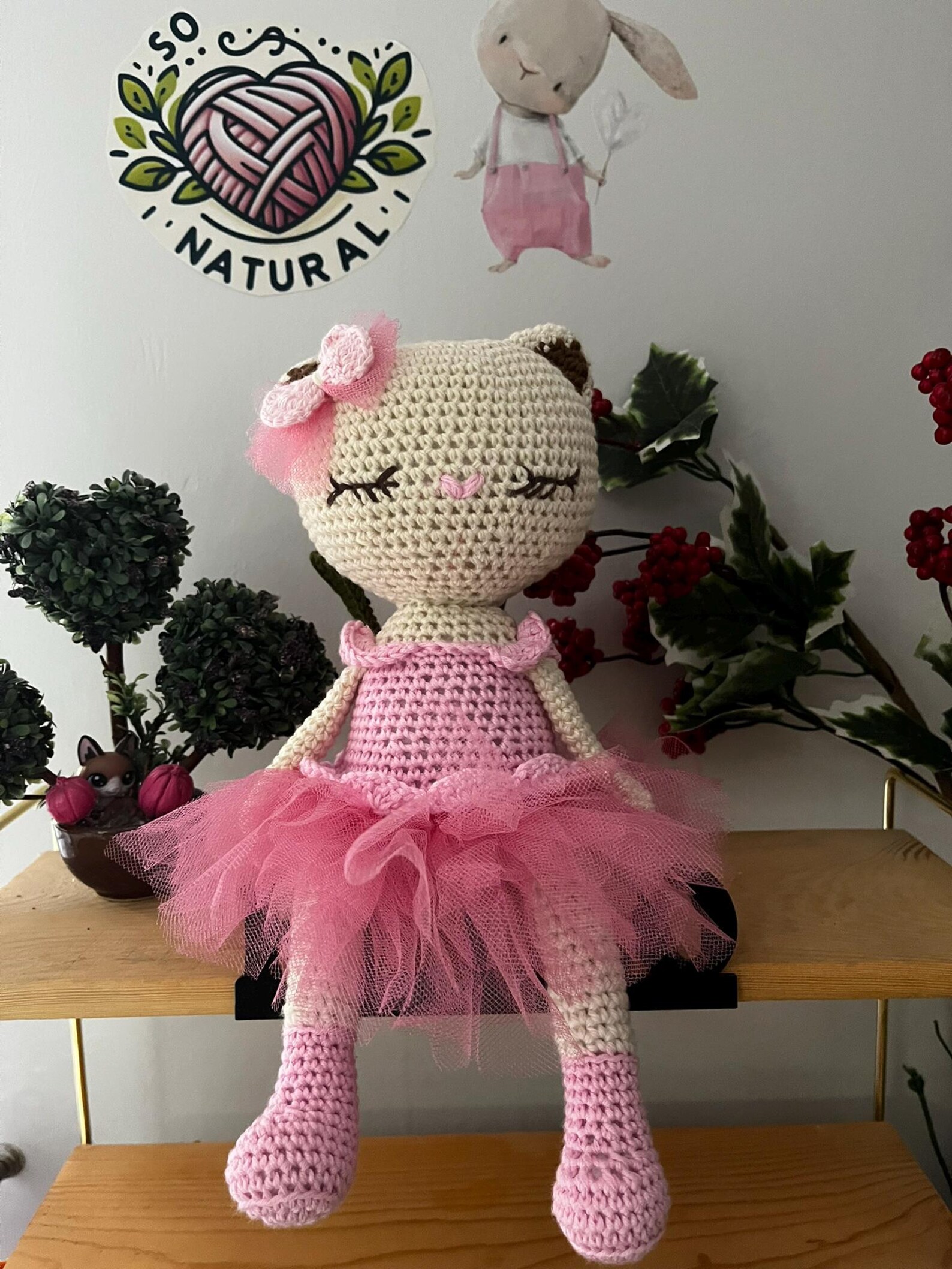 Crochet Cat Pattern Amigurumi Ballerina Cat Pattern Crochet Dancing Cat ...