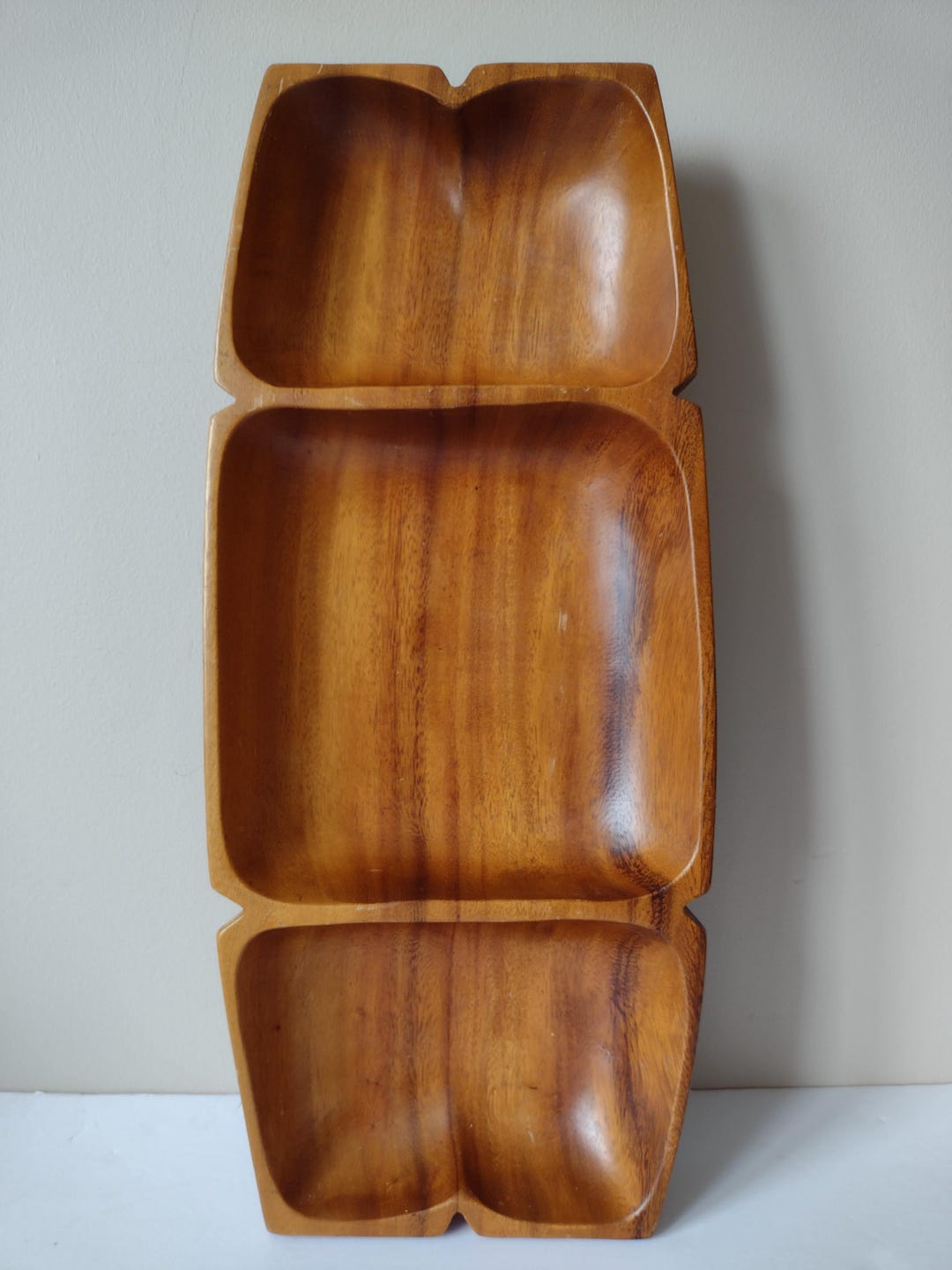 Philippine Hand Crafted Genuine Monkey Pod Wood Bowl Set - First ...
