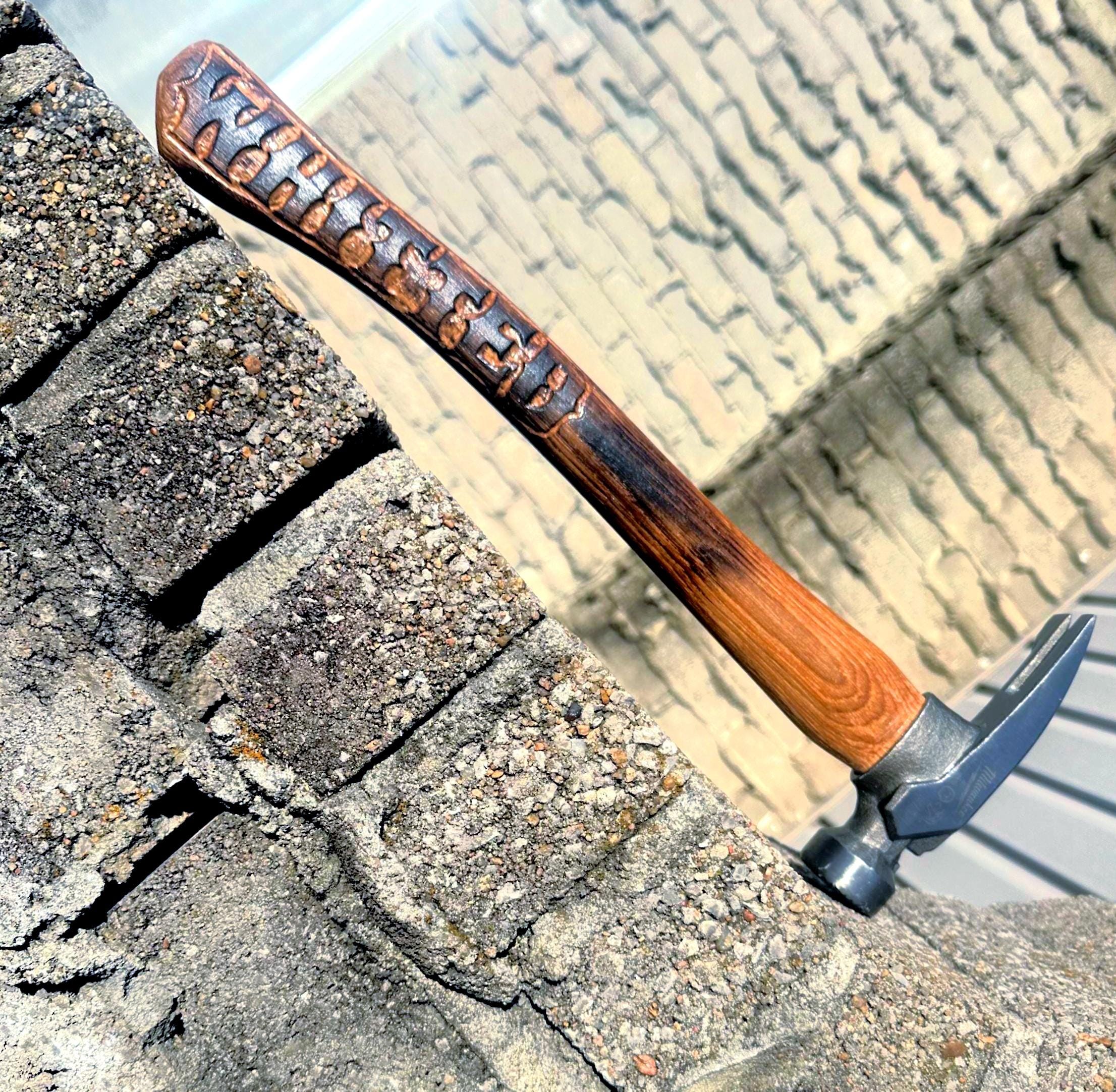 Custom Hand Carved Hammer - Etsy