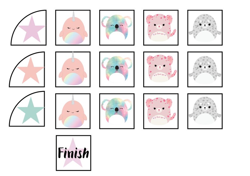 Motivating Squishmallows Reward Chart | Child Behavior Goal Tracker ...
