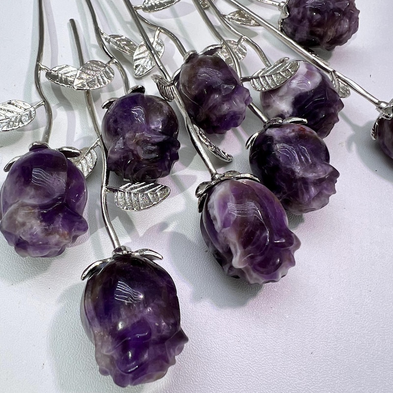 Rose Metal Crystal - Etsy