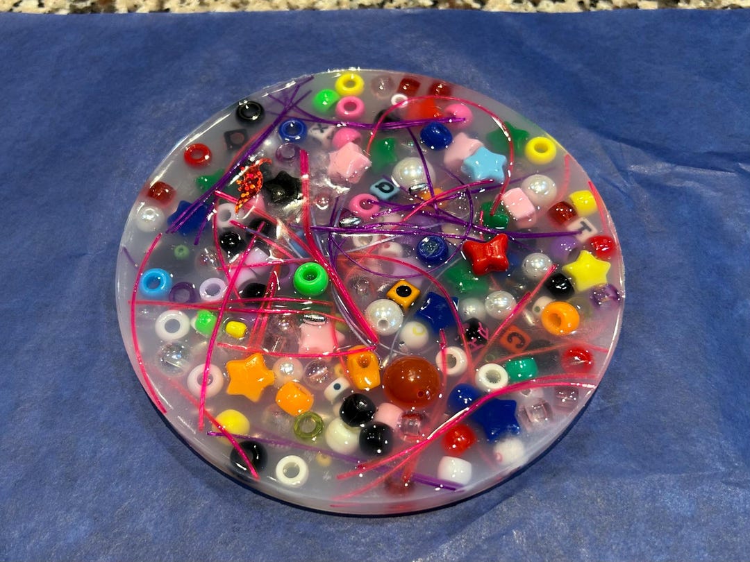 Picky Pad Bird's Nest With Beads - Etsy