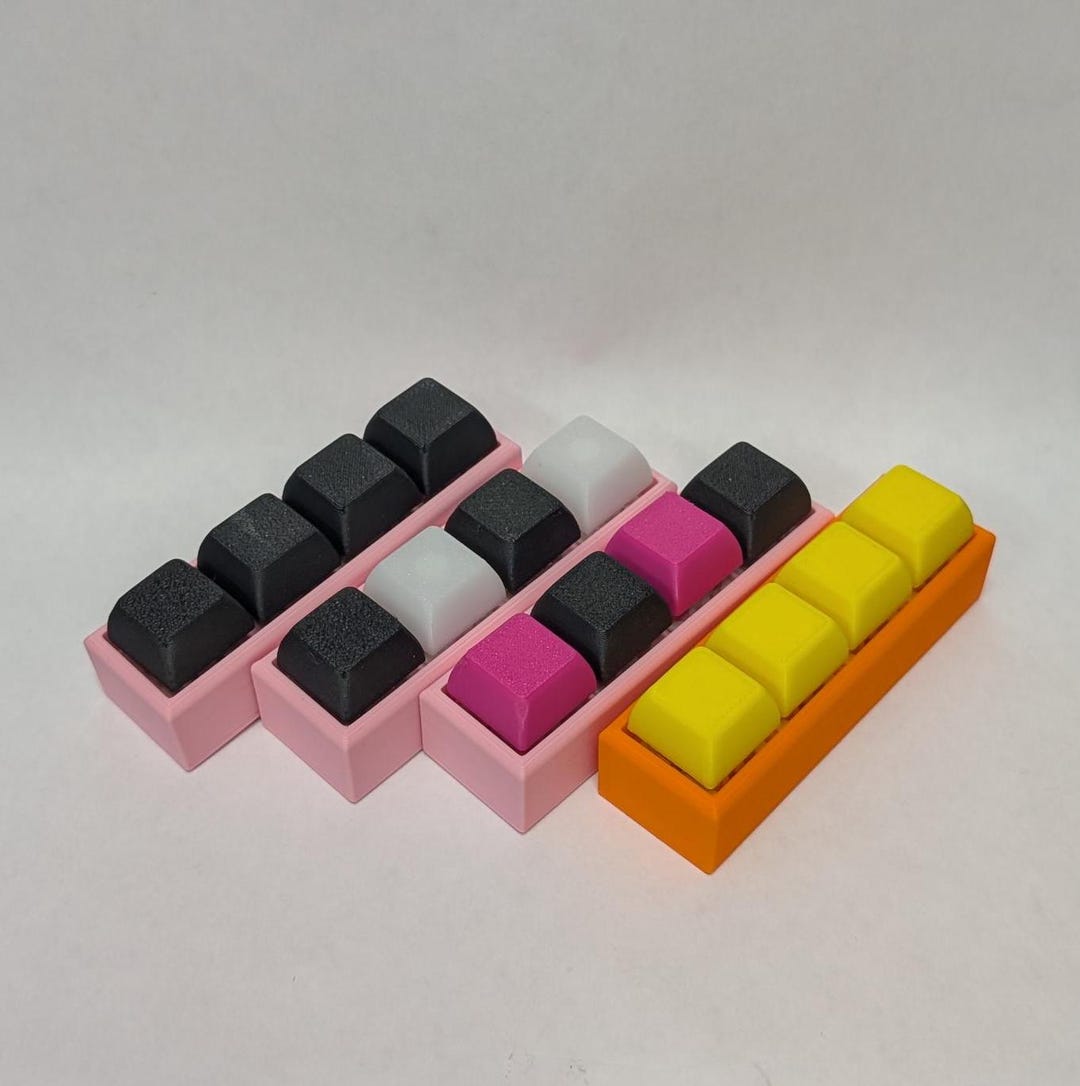 4-keyboard Fidget Clicker – Stress Relief Gadget | Ready to Ship - Etsy