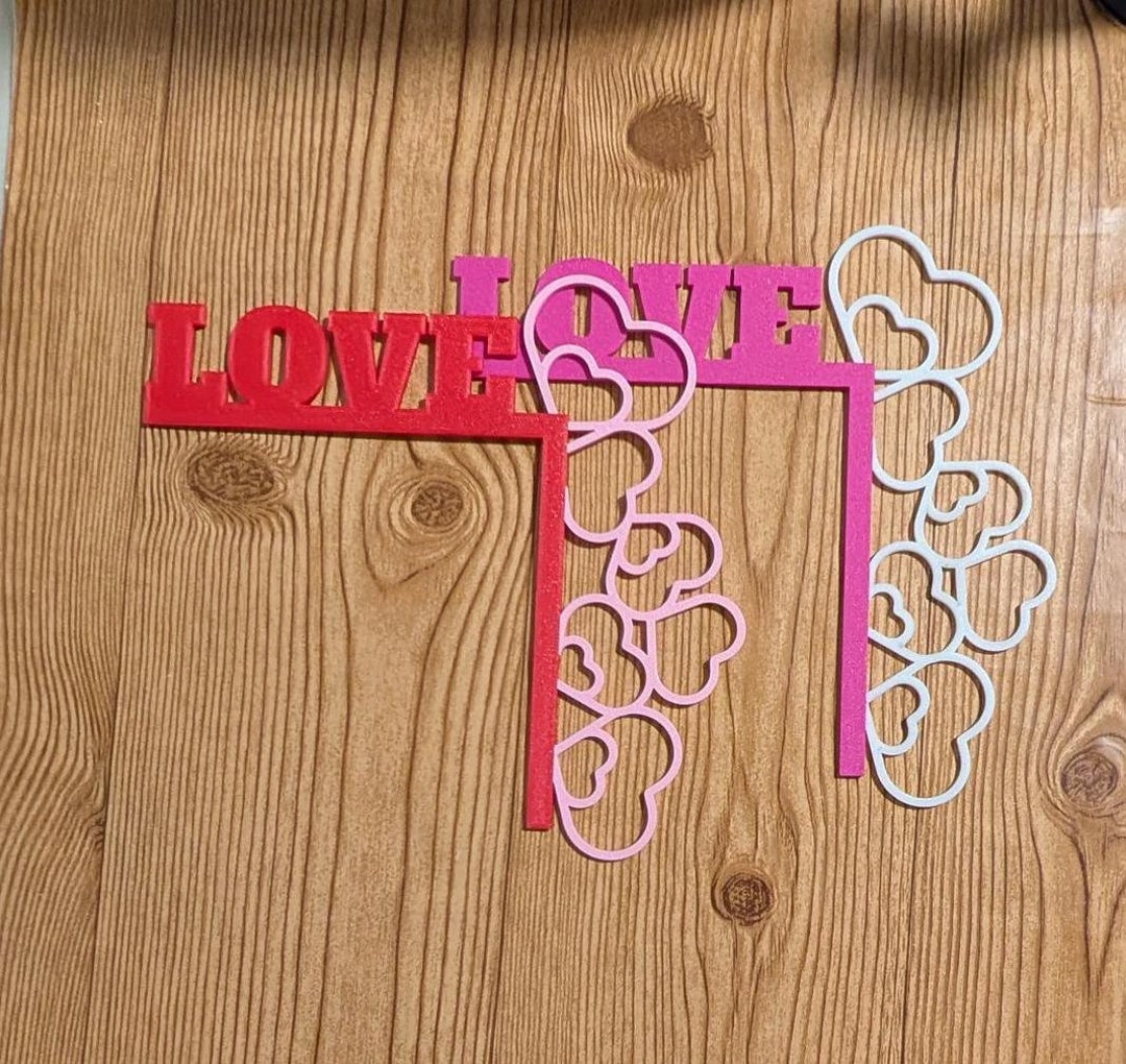 Love With Hearts Door Corner for Valentine's Day Decor | Ready to Ship ...