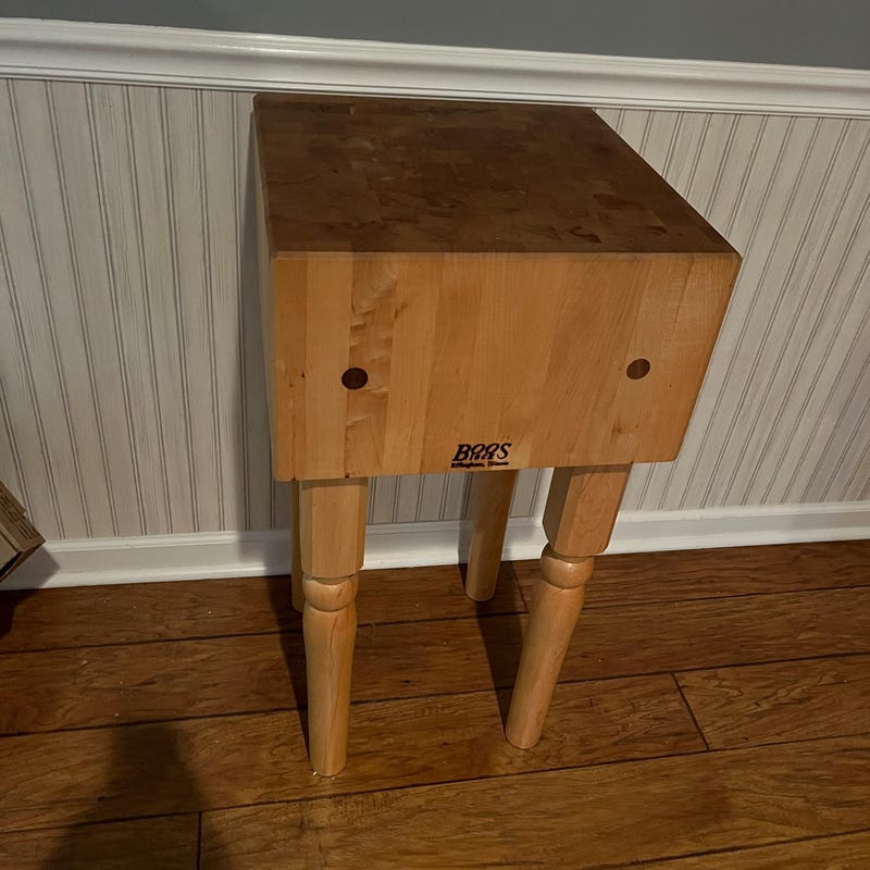 Butcher Block Table - Etsy