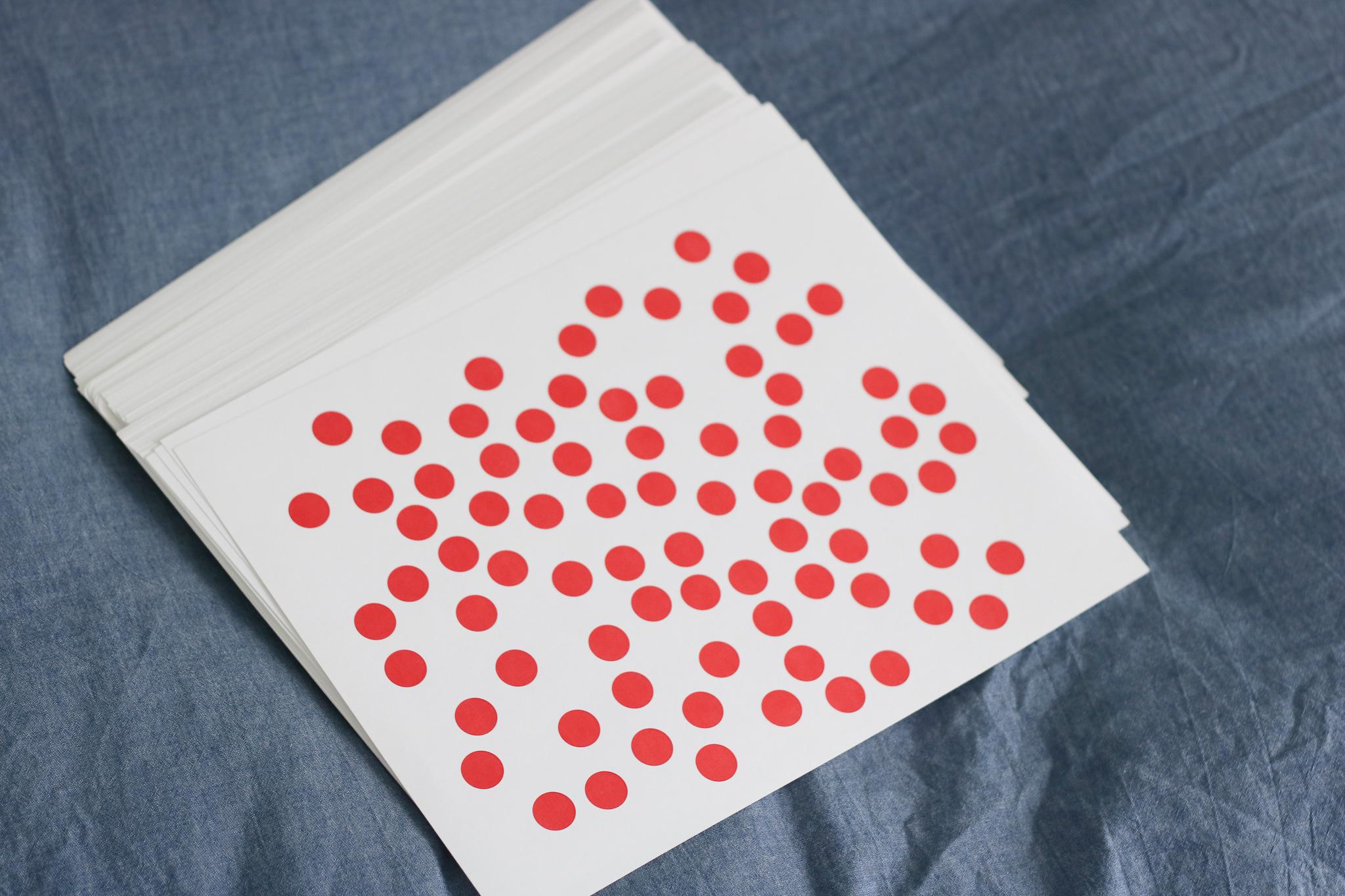 Glenn Doman Math Flashcards: Red Dot Number Cards (PDF) - Etsy