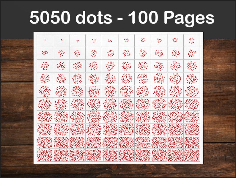 Doman Math Flash Cards | Red Dot Cards Instant Download | Baby Math ...