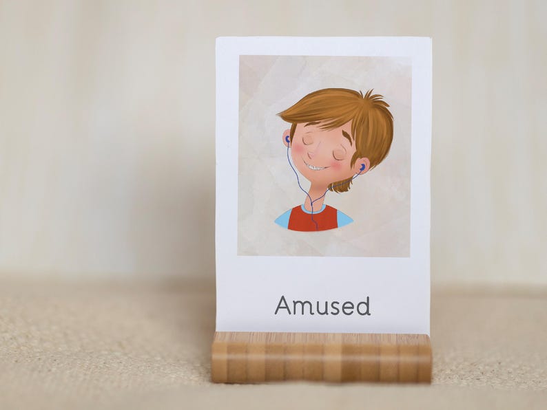 Feelings Flashcards: Montessori Social Emotional Learning Cards (PDF ...