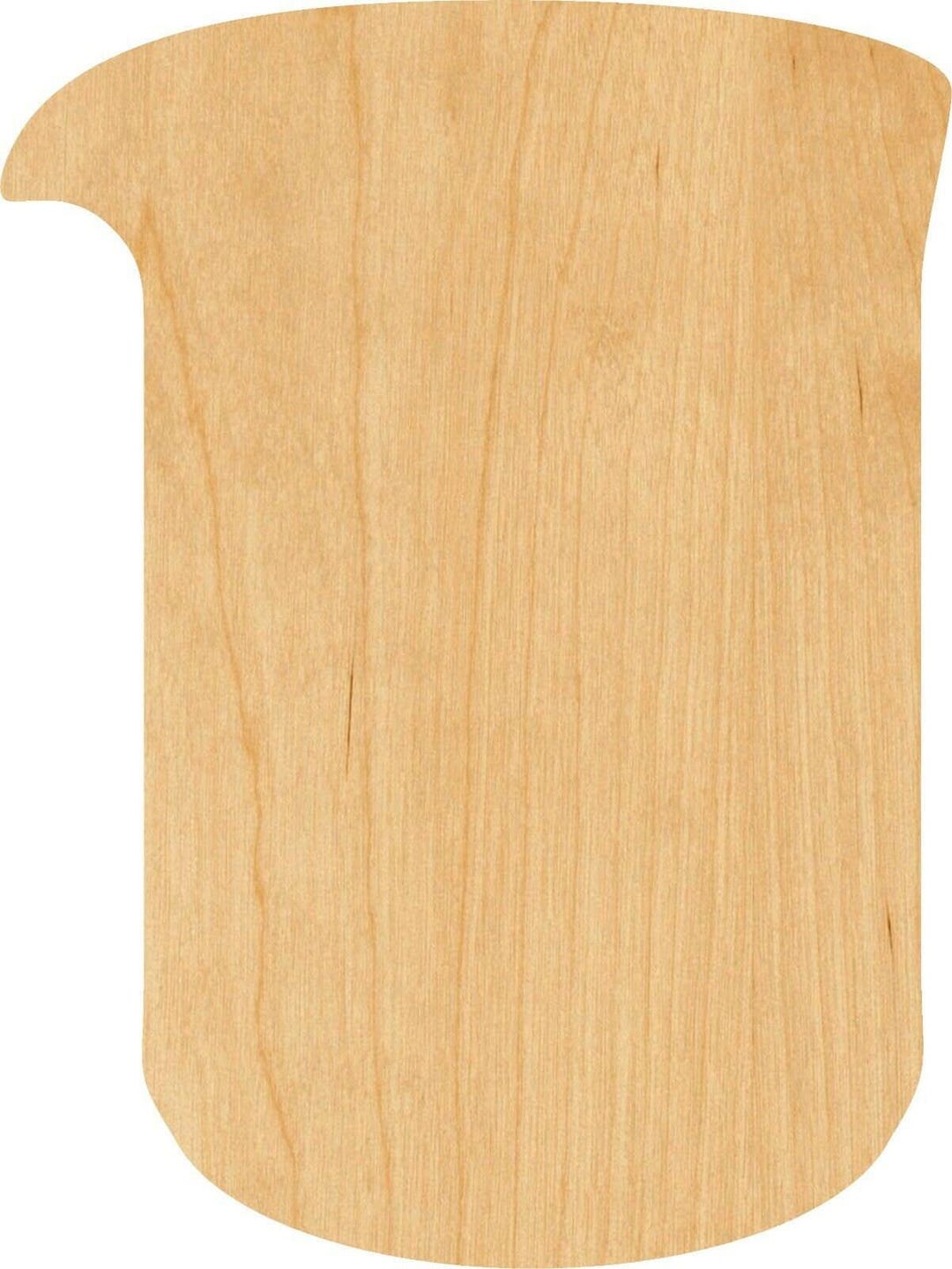 Beaker Wooden Laser Cut Out Shape - Great for Crafting - Hobbyist - D.i ...