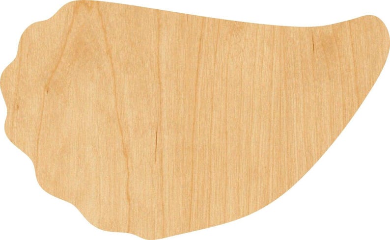 Oyster Wooden Laser Cut Out Shape - Great for Crafting - Hobbyist - D.i ...