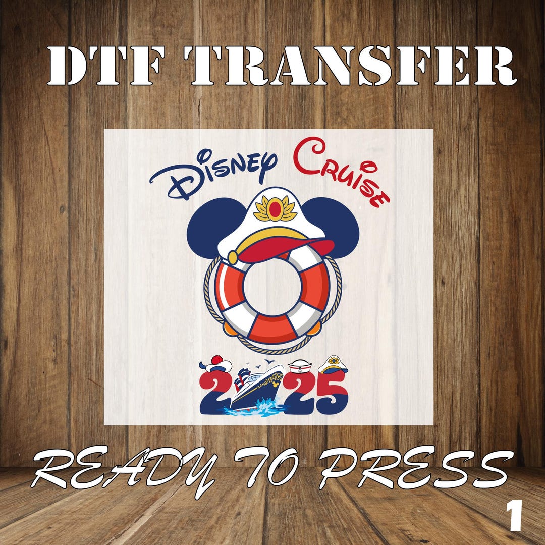 Disney Cruise 2025 Dtf, Disney Cruise Family Vacation Dtf, Disney Mickey-minnie and Friends ...