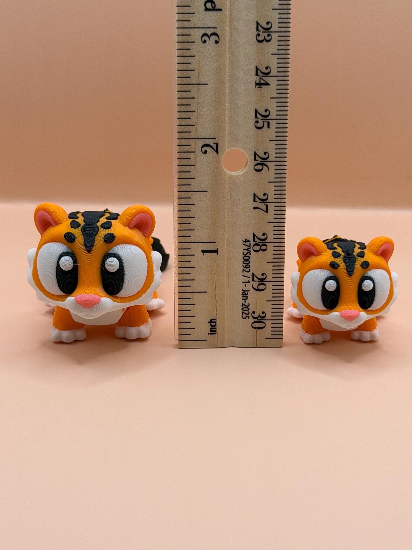 Jiggle Pet Tiger – Articulated Tiger Fidget Toy | Cute 3D Printed Tiger ...