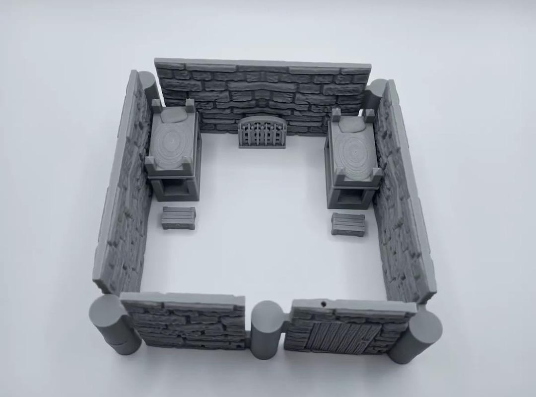Dungeon Sticks - Barracks Room Set (28-32mm Scale) - 3D Printed - Etsy