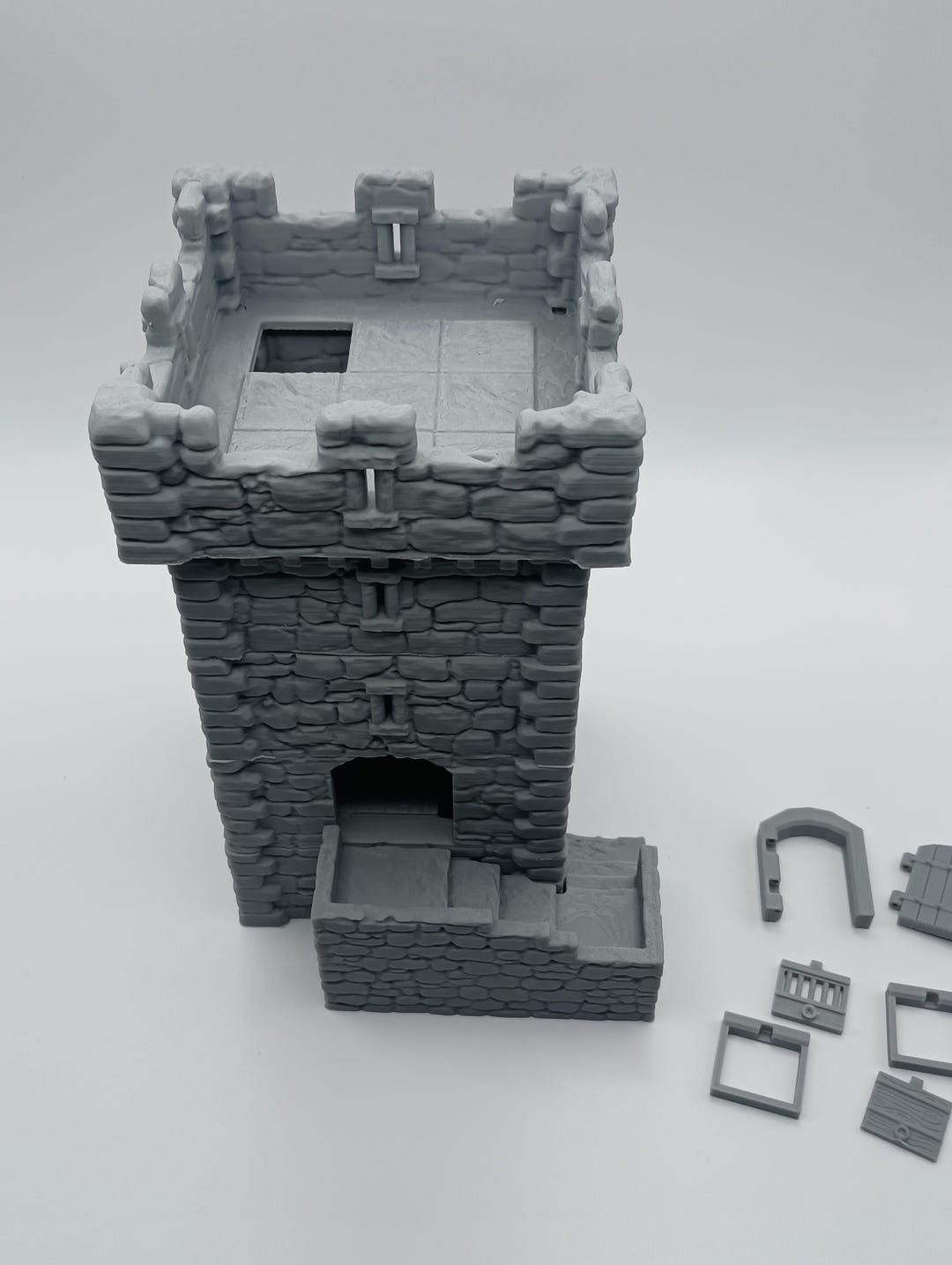 Watchtower With Dungeon by Dark Realms | 3d-printed Terrain for 28-32mm ...