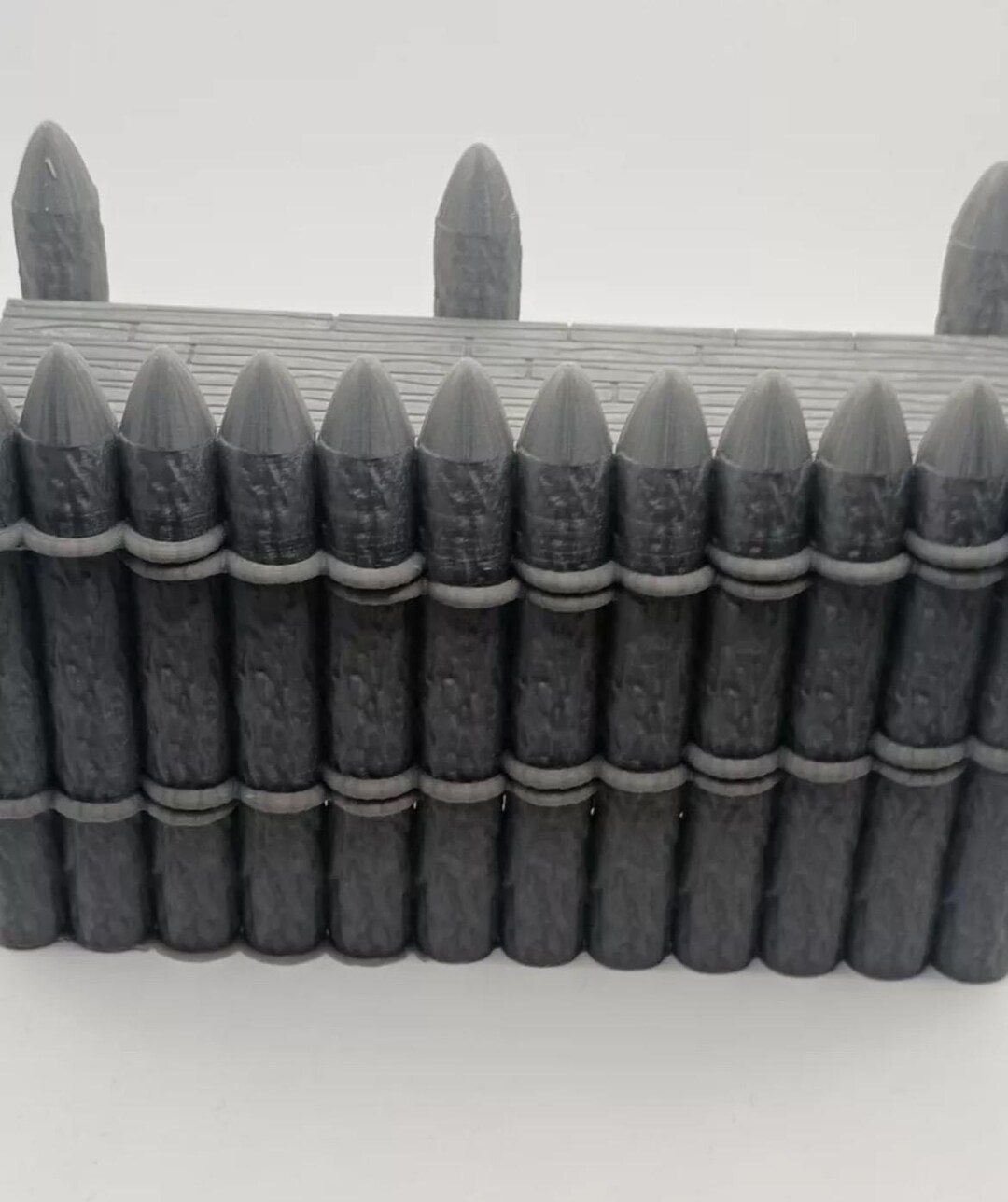 Modular Fort “expansion” Long Wall Section - 3D Printed (28-32mm Scale ...