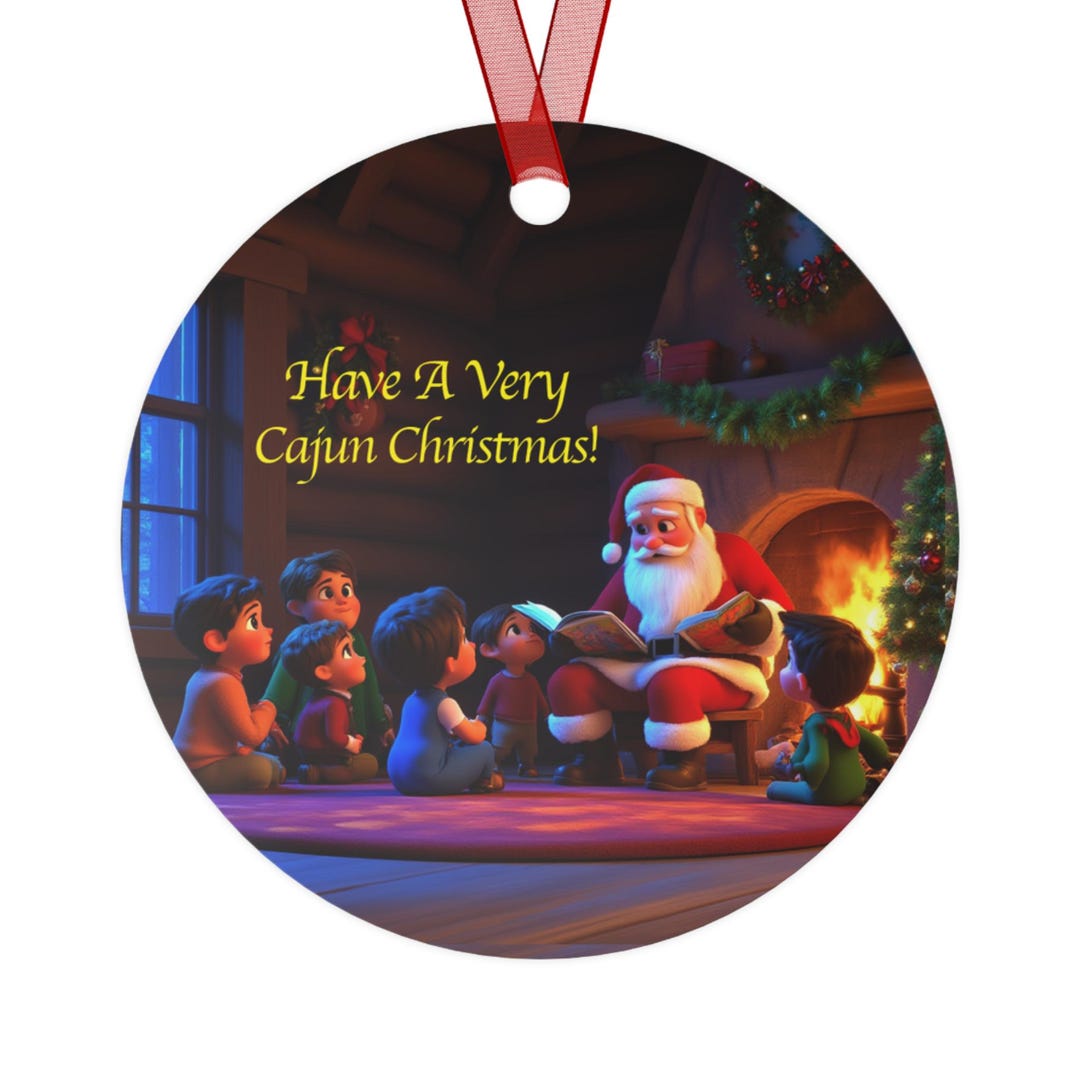 A Very Cajun Christmas Papa Noel Ornament - Etsy