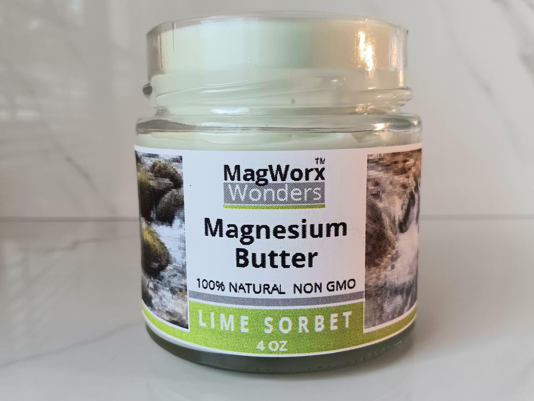 ORGANIC MAGNESIUM BUTTER - Magnesium Cream - Lavender - Magnesium ...