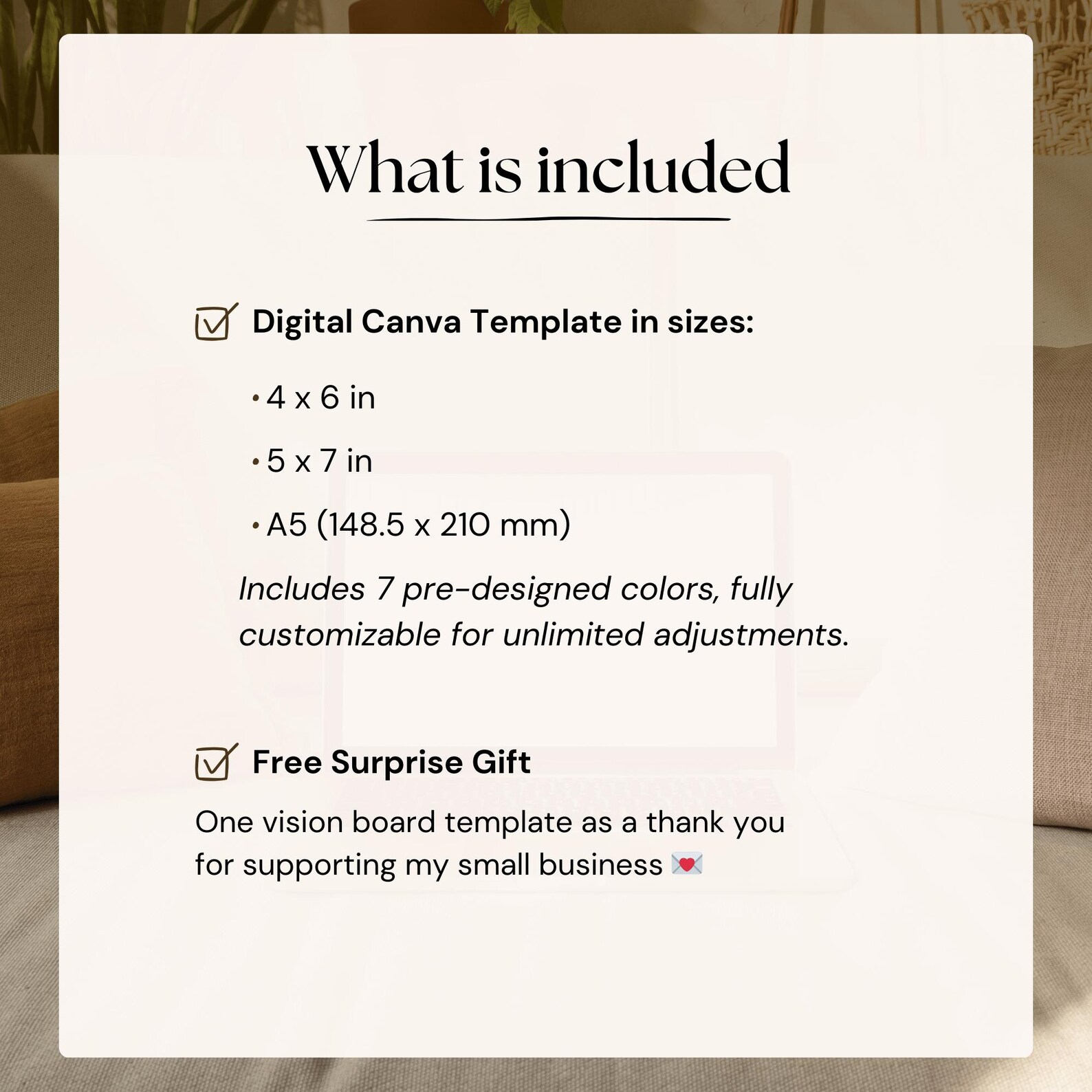 2025 Vision Board Party Invitation Editable Canva Template ...