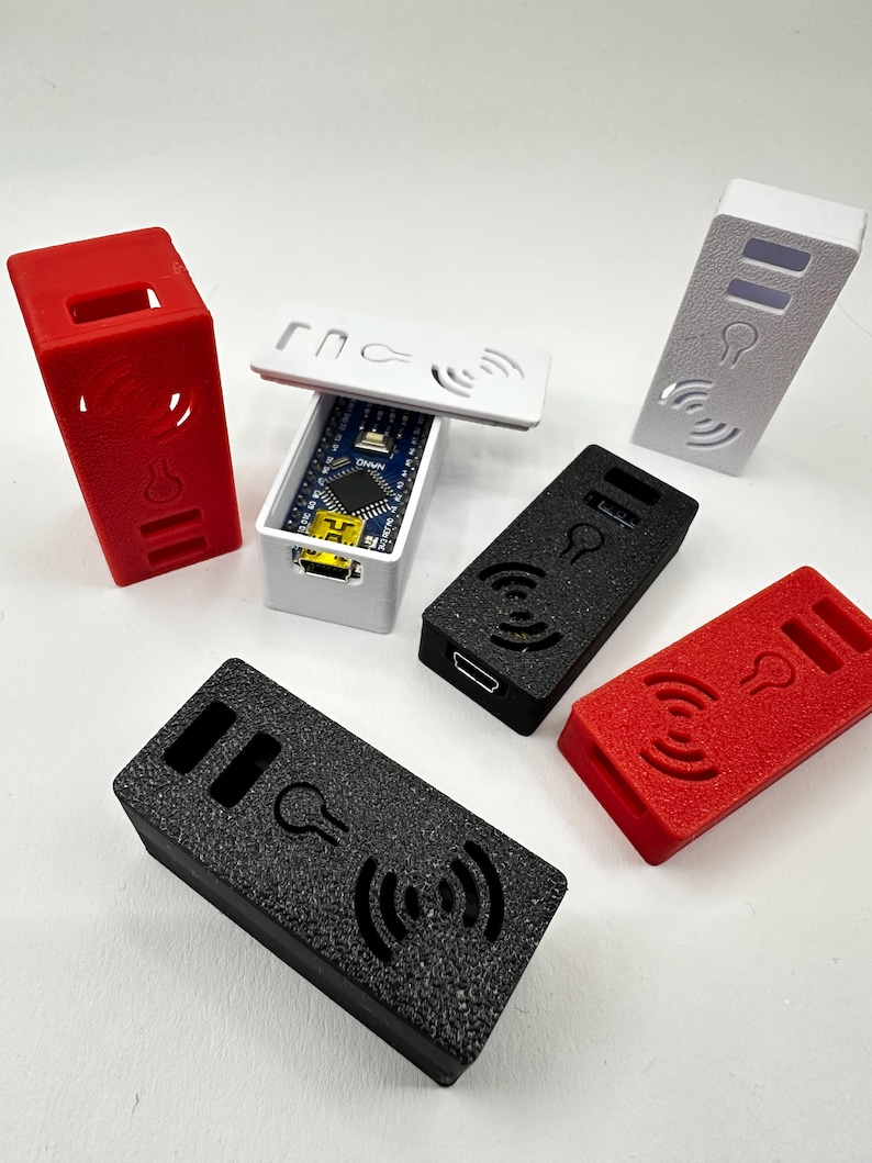 3D Printed Arduino Nano Enclosure: DIY Smart Home Iot Microcontroller Protection Case for ...