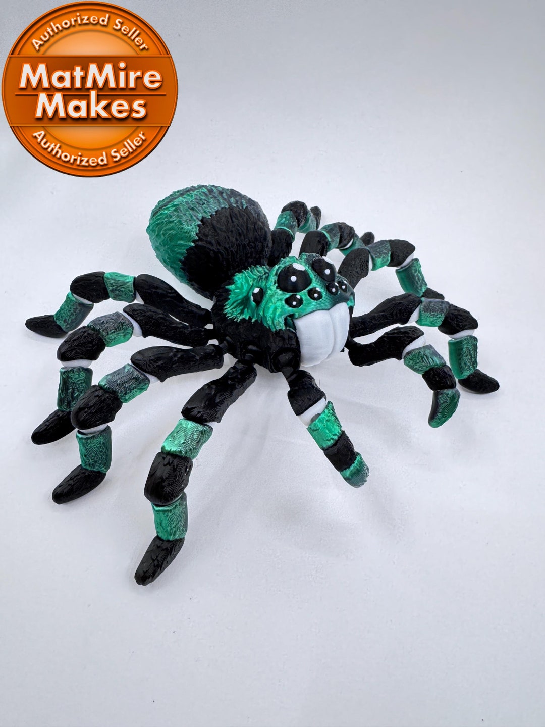 3D Printed Articulated Tarantula - Fantasy Spider Decoration - Unique ...