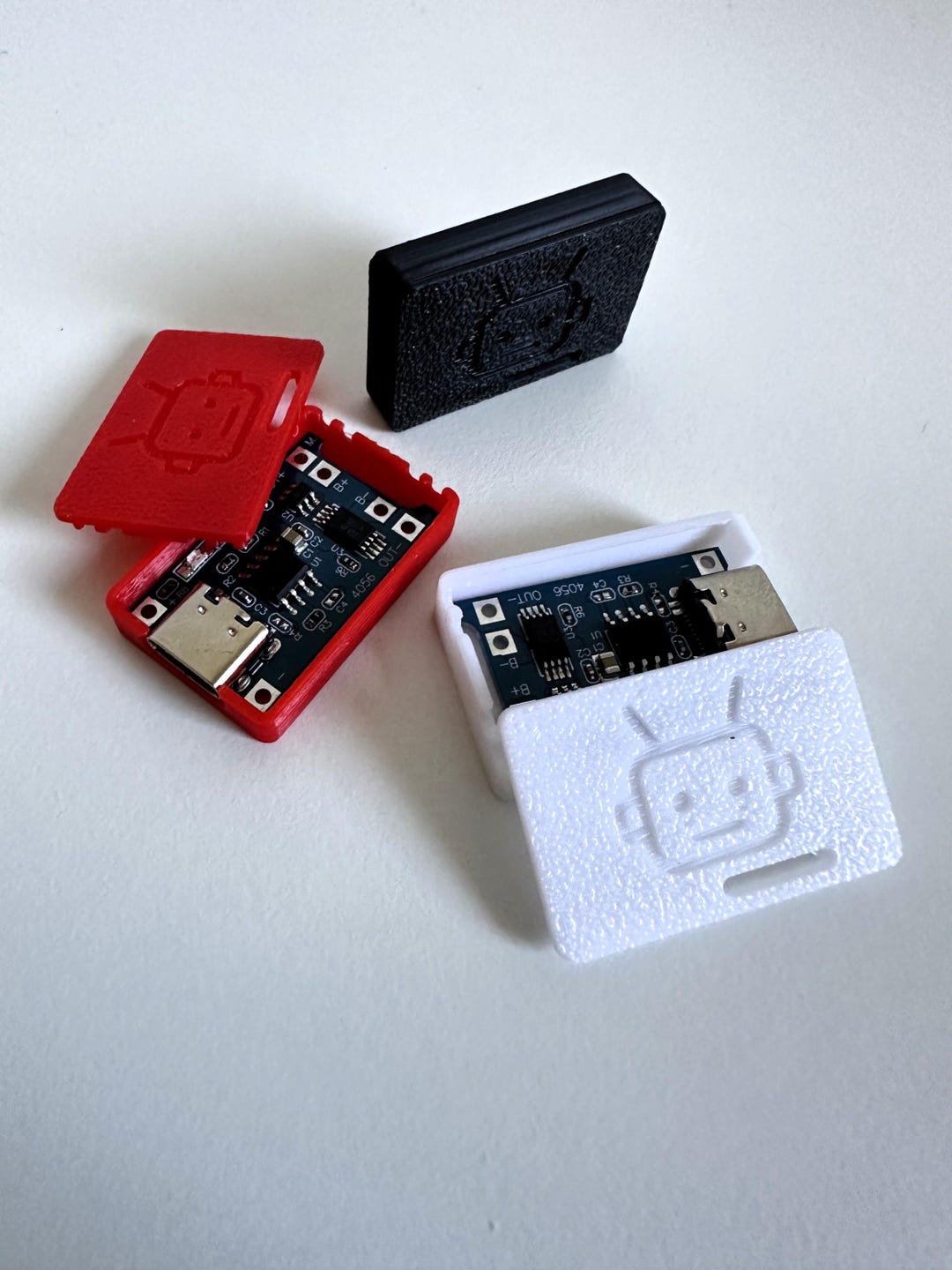 TP4056 Module Battery Charger Housing Case for TP4056 Li-ion Lipo ...