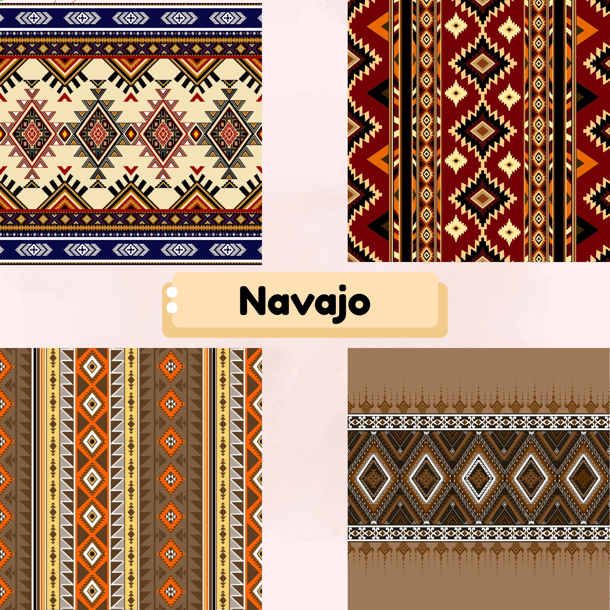 Navajo Patterns Inspired Fabric Collection: A Tapestry of Color ...