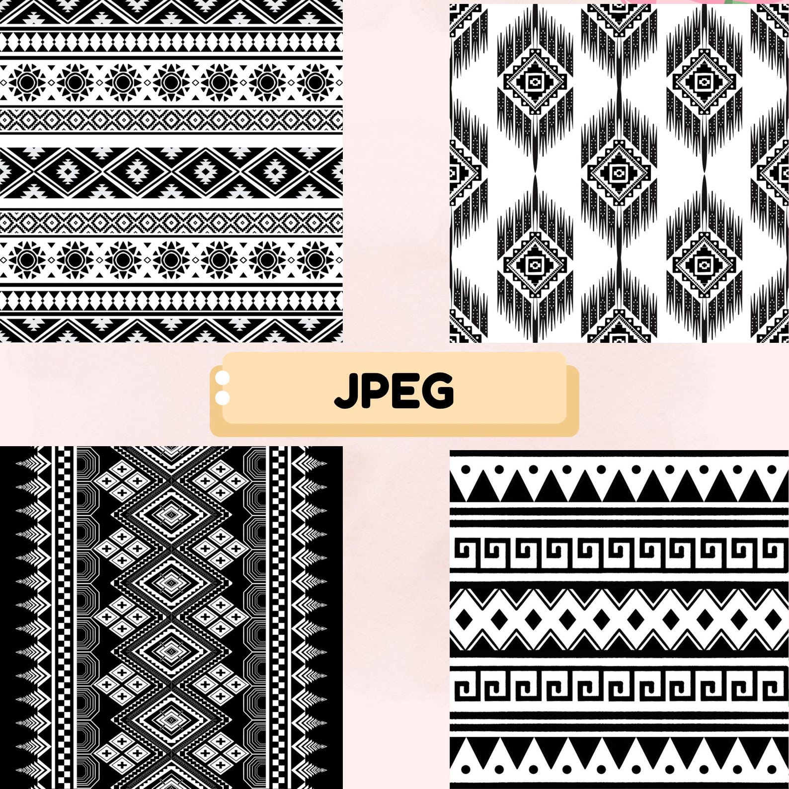Navajo Patterns Inspired Fabric Collection: A Tapestry of Color ...
