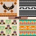 Safari Animals Farm African Digital Pattern Seamless, Scrapbook Paper ...