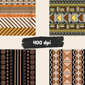 Mud Cloth Print Patterns Digital Fabric File Tribal Diversity Eclectic ...