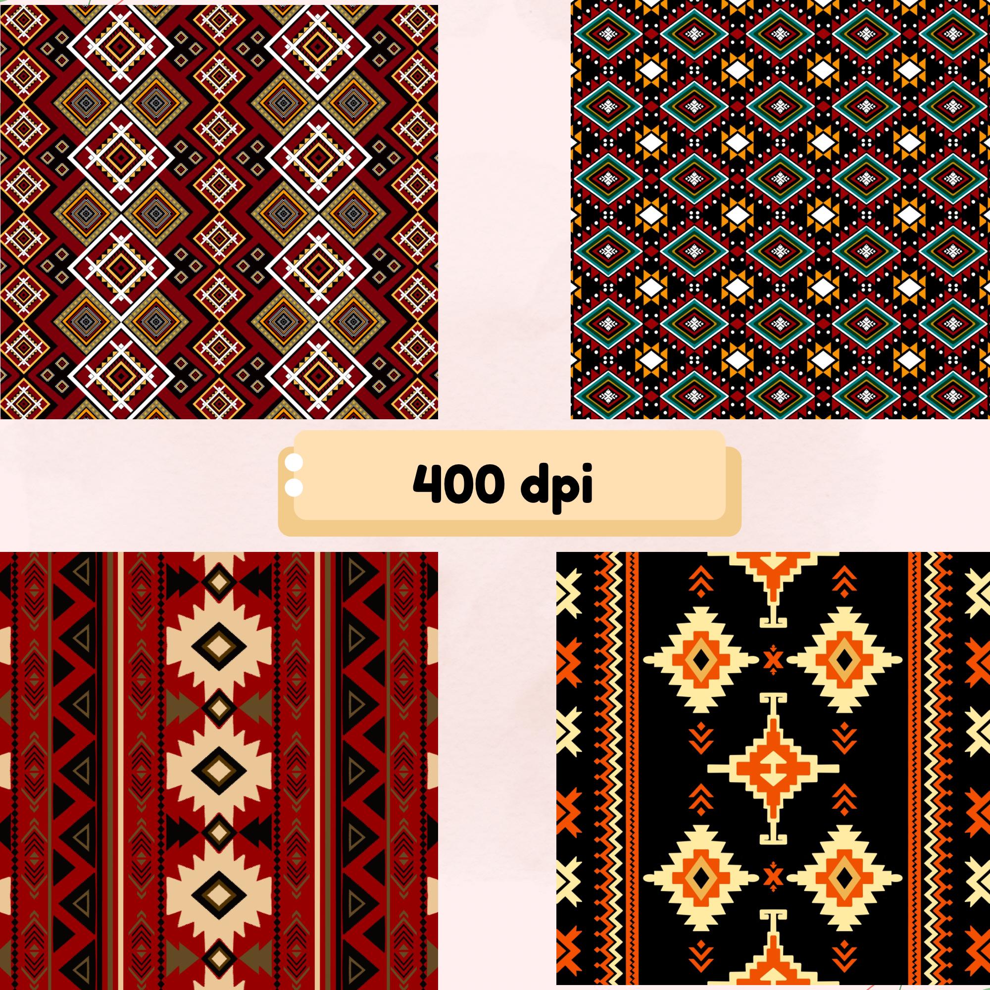 Navajo Patterns Inspired Fabric Collection: A Tapestry of Color ...