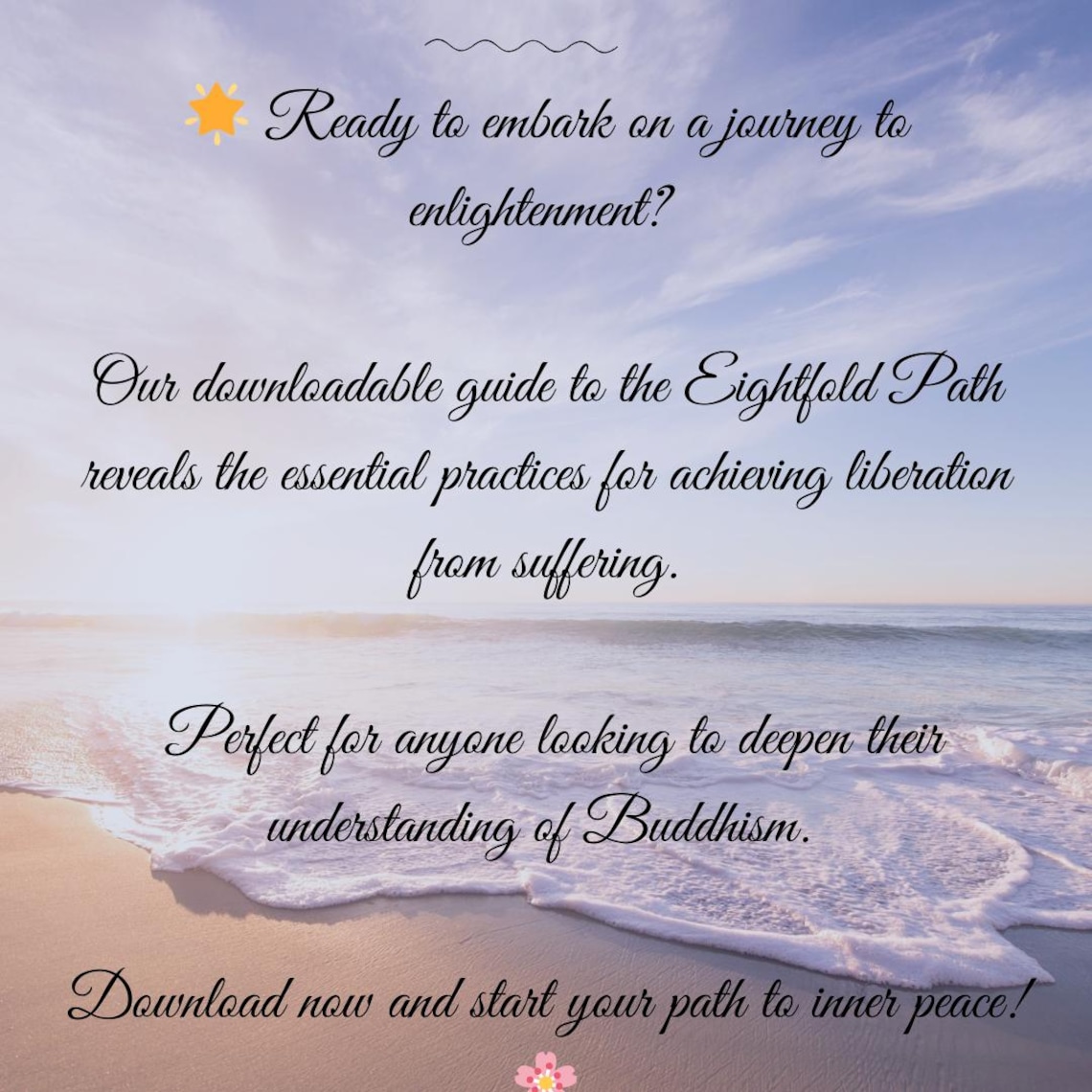 Discover the Eightfold Path: Downloadable Guide to Buddhist Principles ...