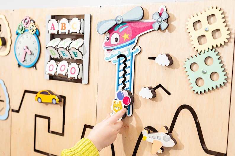 DIY Sensory Panel for Kids | Interactive Sensory Wall Activity Board ...