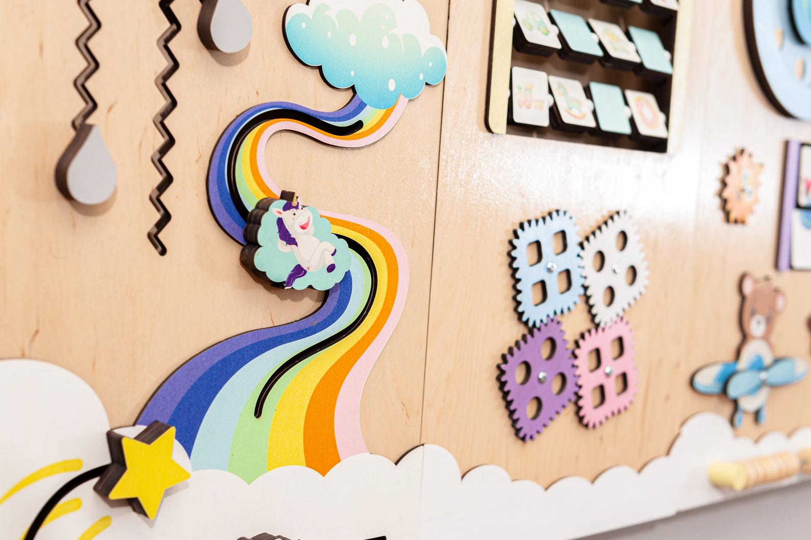 DIY Sensory Panel for Kids | Interactive Sensory Wall Activity Board ...