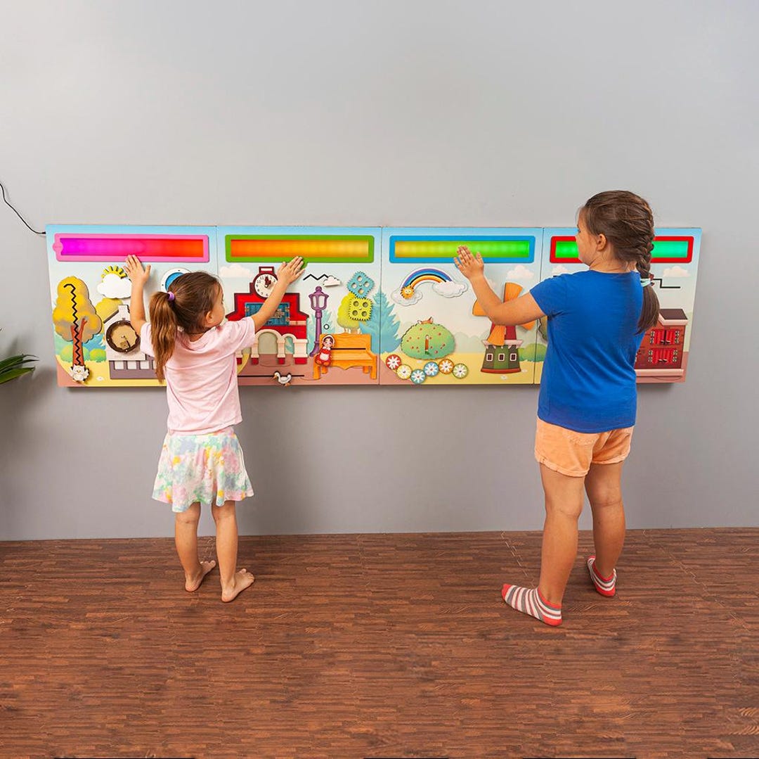 Activity Wall LED Panels for Kids Waiting Rooms in Pediatrics ...