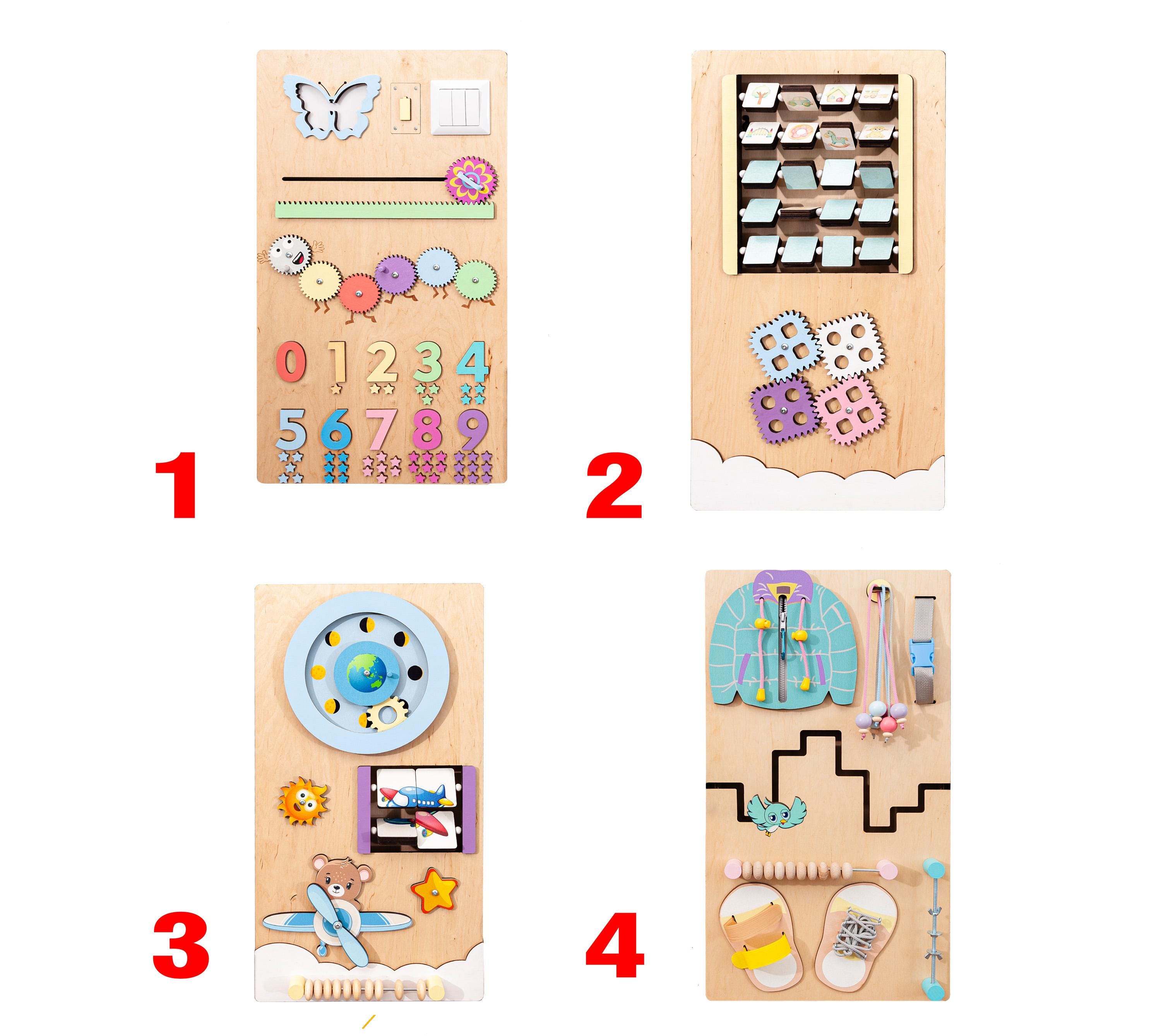 DIY Sensory Panel for Kids | Interactive Sensory Wall Activity Board for Early Learning and ...