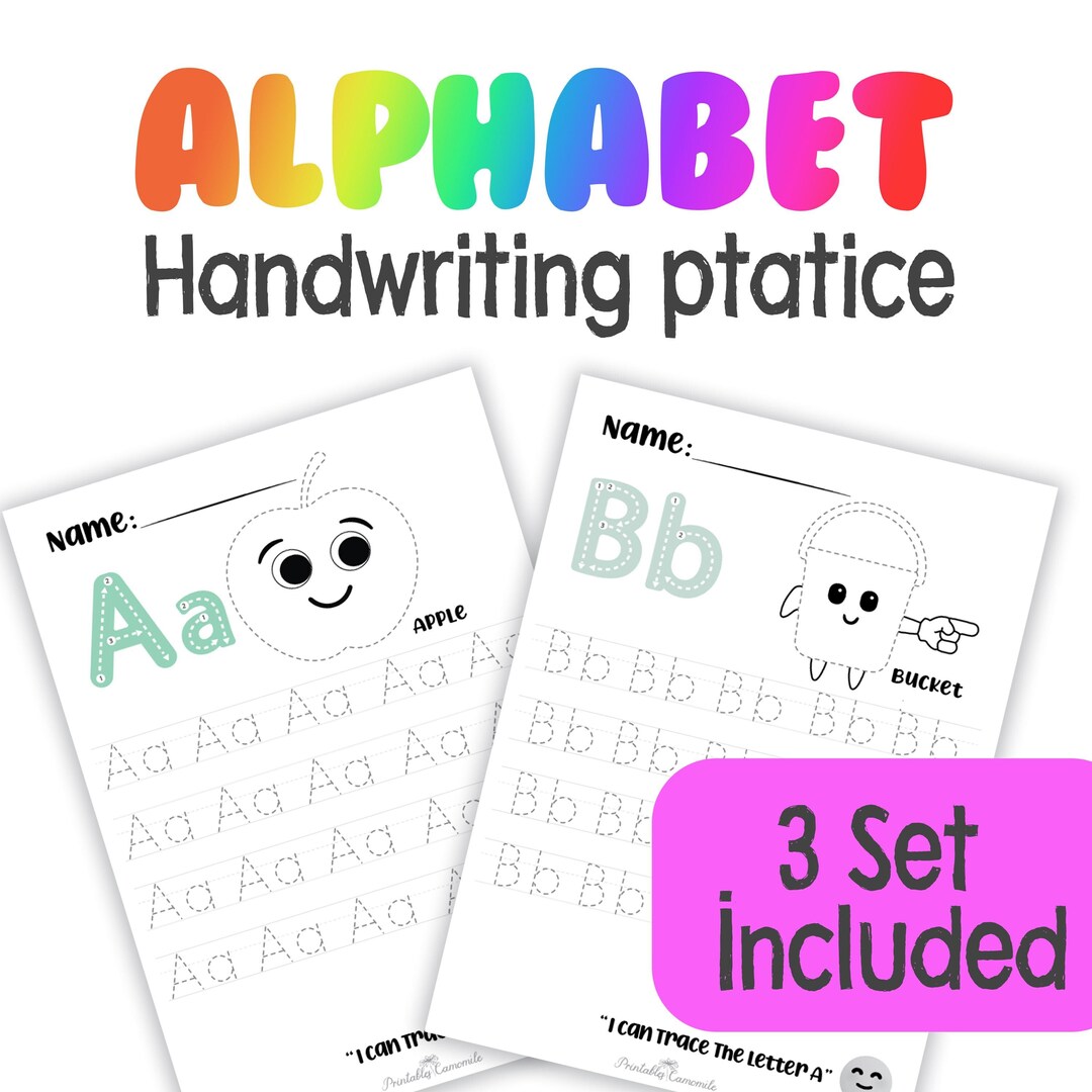 26 Printable Lowercase Alphabet Tracing Worksheets. Preschool ...